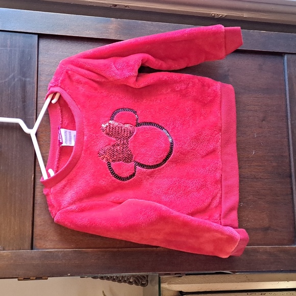 Disney | Shirts & Tops | Disney Junior Minnie Size 4 Red Super Soft ...
